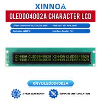 China 40x2 Character OLED LCD Display Module WS0010 Controller Parallel Port 154.4x16.5mm View Size -40+80C for sale