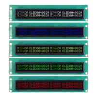 China 40x2 Character OLED LCD Display Module WS0010 Controller Parallel Port 154.4x16.5mm View Size -40+80C for sale