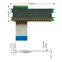 China XINNOA 1602G 16x2 Character LCD Module Gray Film ST7066U Controller 74x25x5.5mm for Instruments for sale