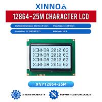 China XINNOA 12864-25M 128x64 Grey LCD Display Module 93x70mm ST7920 Controller for sale