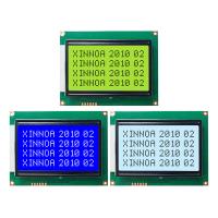China XINNOA 12864-25M 128x64 Grey LCD Display Module 93x70mm ST7920 Controller for sale