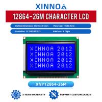 China XINNOA 12864-26M Blue Screen LCM LCD Module 93x70x12.5mm for Medical Instruments for sale
