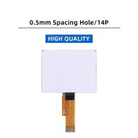 China 128x64 COG LCD Display Module FSTN Gray Film 14 Pin ST7567A Controller 43.7x33.8x3.1mm for sale