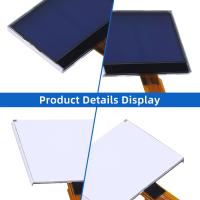 China XINNOA COG12864-18-01 128x64 Blue FSTN LCD Module 43.7x33.8mm 4-Wire SPI ST7567A for sale