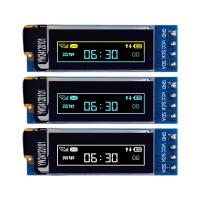 China OLED0.91 I2C Interface White Light 128x32 LCD Display 0.91 Inch Driver SSD1306 for sale