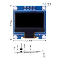 China OLED 0.96-2 Blue LED Screen 0.96-inch LCD Screen 4-pin Module SSD1315 Controller for sale