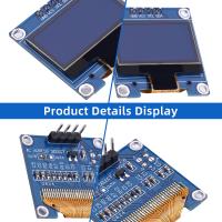 China OLED 0.96-2 Blue LED Screen 0.96-inch LCD Screen 4-pin Module SSD1315 Controller for sale