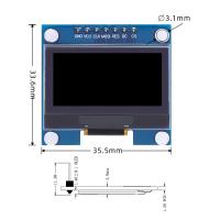 China 1.3-inch OLED Blue Light 7-Pin Module 128x64 CH1116 Compatible With SH1106 Interface SPI/IC Module for sale