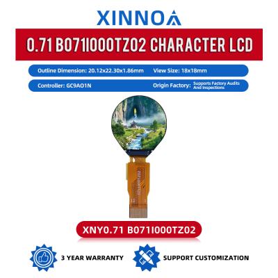 China B0711000TZ02 0.71 Inch Round TFT Color Screen GC9A01N, 12PIN IPS Panel, LCD Module For Smart Wearable & Small Home Appliance for sale
