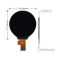 China H128I000TZ10 1.28 Inch Round IPS TFT Display GC9A01N, SPI Serial Screen Module for STM32, ESP32 Smart Watch Development for sale