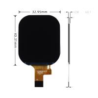 China B188I000JZ01 1.88 Inch Rounded Corner TFT Module NV3006, IPS Full Color Screen, Display Panel For Wearable & Instrument Application for sale