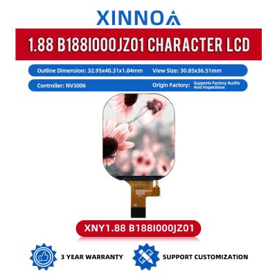 China B188I000JZ01 1.88 Inch R-corner IPS TFT Display NV3006, 700 High Brightness, SPI Screen Module For STM32 & ESP32 Development for sale
