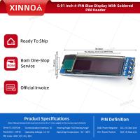 China 0.91~1.54 Inch OLED Dot Matrix Screen 12864 LCD Screen 4/6/7 PINSD  IIC/SPI Module for sale