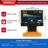 China 0.91~1.54 Inch OLED Dot Matrix Screen 12864 LCD Screen 4/6/7 PINSD  IIC/SPI Module for sale
