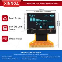China 0.91~1.54 Inch OLED Dot Matrix Screen 12864 LCD Screen 4/6/7 PINSD  IIC/SPI Module for sale