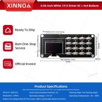 China 0.91~1.54 Inch OLED Dot Matrix Screen 12864 LCD Screen 4/6/7 PINSD  IIC/SPI Module for sale