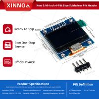 China 0.91~1.54 Inch OLED Dot Matrix Screen 12864 LCD Screen 4/6/7 PINSD  IIC/SPI Module for sale