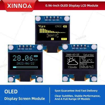 China 0.91/0.96/1.3 Inch OLED 1306/1315 Driver, Monochrome/Dichromatic, Soldering Optional for sale