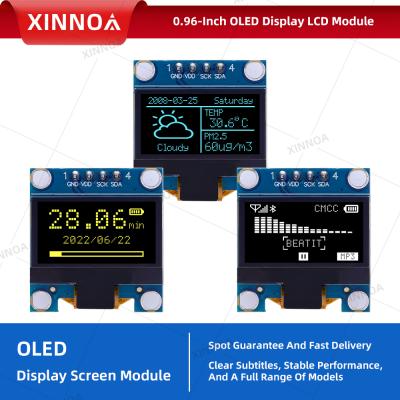 China OLED 0.91/0.96/1.3 Inch 1306/1315 Driver IIC Blue, White, Yellow Multi-Color Soldering/Non-Soldering for sale