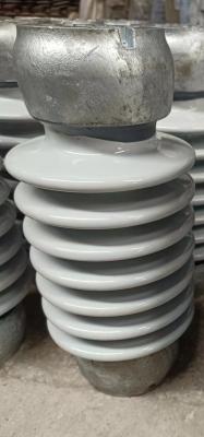 China High Strength ANSI TR-208 Solid Core Station Post Insulator 610mm Creepage Light Gray Glazed for sale