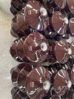 China 20NF250 Brown Glazed Porcelain Transformer Bushing 385mm Height 5.1kg OEM for sale