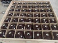 China 20NF250 Brown Glazed Porcelain Transformer Bushing 385mm Height 5.1kg OEM for sale