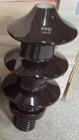 China DIN 42531 20NF250 Brown Glazed Transformer Porcelain Bushing 385mm Height 5.1kg for sale