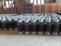 China High Strength Station Post Porcelain Insulator ANSI TR-208 610mm Creepage Brown Glaze for sale