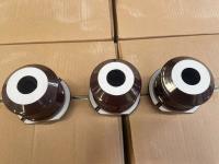 China Brown Glazed DT1-630 Transformer Porcelain Bushing insulator Oem Available for sale