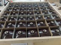 China 600CD Porcelain C-110 Power Transformer Bushing High Voltage DIN42531 Standard for sale