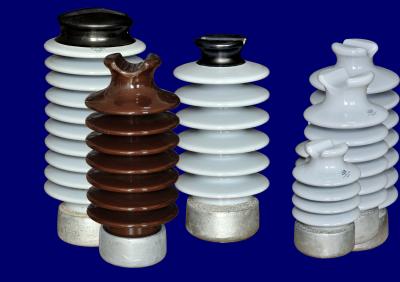China ANSI 57 Series Brown Station Post Insulator OEM ODM Available for sale