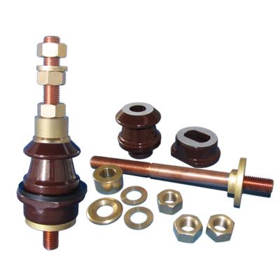 China DIN 42530 DT1-630A Transformer Porcelain Bushing Assembly - 70mm Creepage, 10kV Withstand Voltage for sale