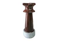 China High Strength LP Core Line Post Porcelain Insulator for HV Transmission Lines - Brown Finish with OEM/ODM Options for sale
