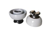 China Porcelain C-110 11kN ANSI 55-3 Pin Post Insulator - 178mm Creepage Distance, 114mm Dry Arcing for sale