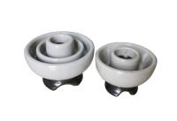 China Porcelain C-110 11kN ANSI 55-3 Pin Post Insulator - 178mm Creepage Distance, 114mm Dry Arcing for sale