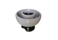 China Porcelain C-110 11kN ANSI 55-3 Pin Post Insulator - 178mm Creepage Distance, 114mm Dry Arcing for sale
