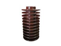 China Glazed 7.5kV 22.3kN Ceramic Standoff Insulators - 114mm Height ANSI A30-2 Class Electrical Components for sale