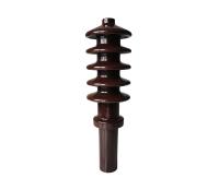 China Brown 6.6kg 30NF250 High Voltage Porcelain Insulator - 485mm Height, 600mm Creepage Distance, 70kV Withstand Voltage for sale