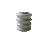 China ANSI 10KV Porcelain Standoff Insulator 66mm Height 60mm Diameter for Electrical Transmission for sale