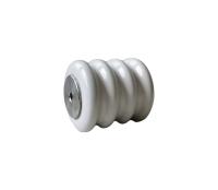 China ANSI 10KV Porcelain Standoff Insulator 66mm Height 60mm Diameter for Electrical Transmission for sale