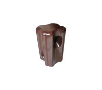 China Professional 53kN ANSI 54-2 Guy Strain Insulator with 47mm Creepage Distance for Transmission Lines for sale