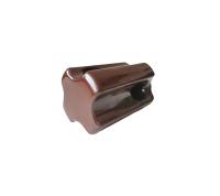 China Professional 53kN ANSI 54-2 Guy Strain Insulator with 47mm Creepage Distance for Transmission Lines for sale