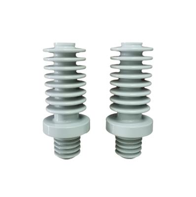 China IEC Standard White Glazed 15kV Gas Insulated Transformer Bushing 325mm Height 50kV Withstand Voltage for sale