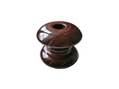 China Customized 1.5kV Porcelain Shackle Insulator - 93mm Height, φ110mm Shed Diameter for Korean Market for sale