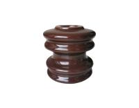 China ANSI 53-1 Shackle Type Porcelain Spool Insulator - 9kN Load, 54mm Height for Transmission Lines for sale