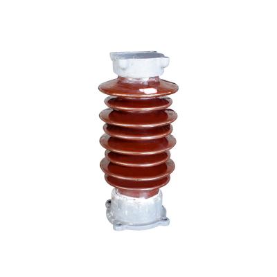 China FZSW2-35 35kV Porcelain Lightning Arrester - 40.5kV Rated Voltage, 6kN Bending Load, Cylindrical Type Insulator for sale