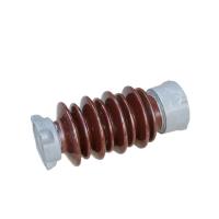 China IEC 60168 24kV Transmission Line Lightning Arrester Insulator - 350mm Height, 600mm Creepage Distance for sale