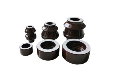 China IEC Standard Low Voltage Transformer Porcelain Bushing - Brown Color for Oil Distribution Transformers for sale