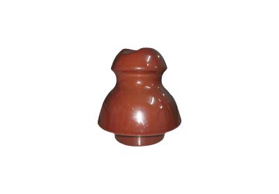 China IEC 11kV Pin Type Porcelain Insulator ALP22/510 with 510mm Creepage Distance and 11kN Cantilever Strength for sale