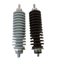 China Porcelain C12.5-950 Transformer Surge Arrester 12.5kN Bending Load 950kV Impulse Withstand for sale